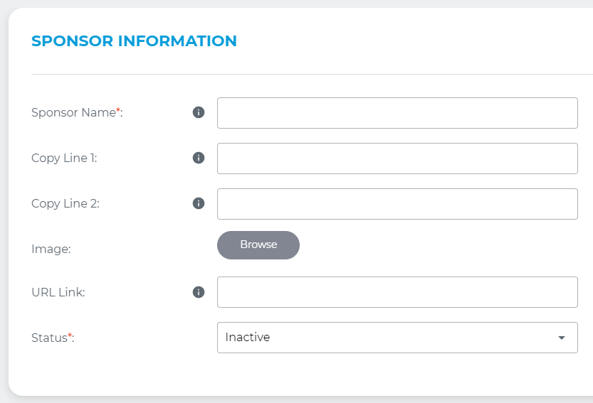 How to Recognize Sponsors on my Fundraising Website