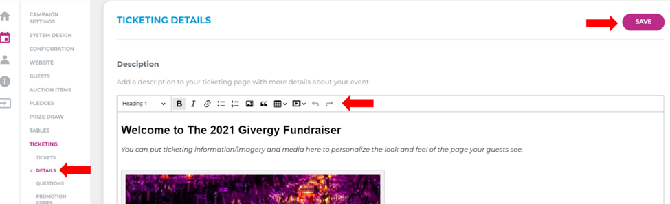 How to Create a Ticket