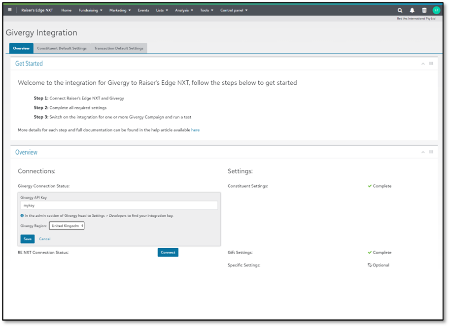 Raiser’s Edge NXT Integration App - FAQs