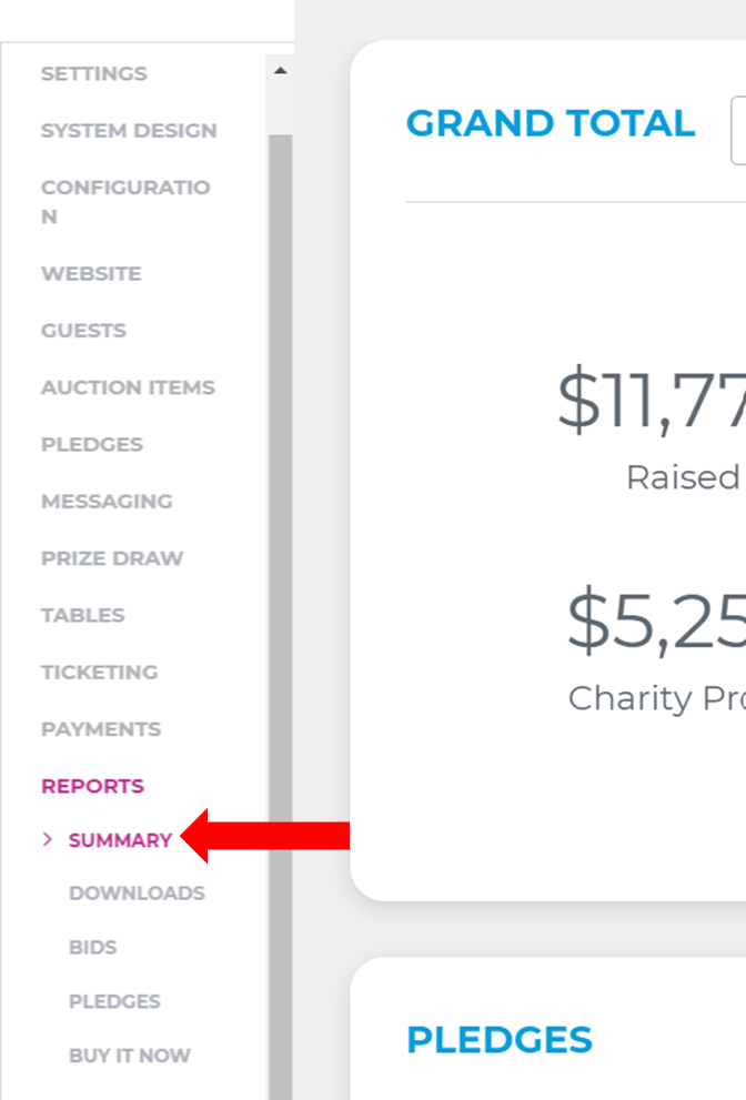 How to See Fundraising Totals