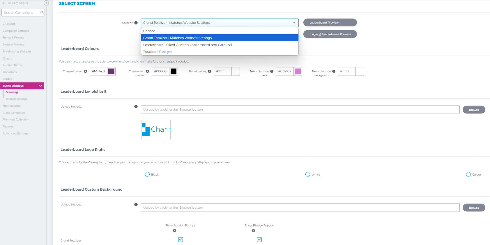 How to Customize your Event Displays